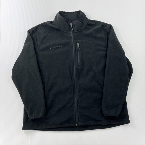 Free Country | Jackets & Coats | Free Country Black Full Zip Fleece ...